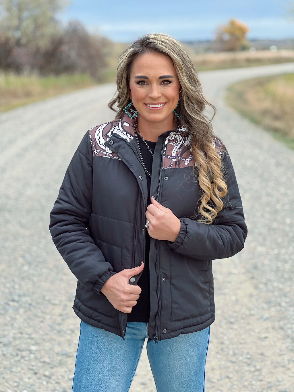 The Western Puffer Jacket – Follow Your Arrow Montana